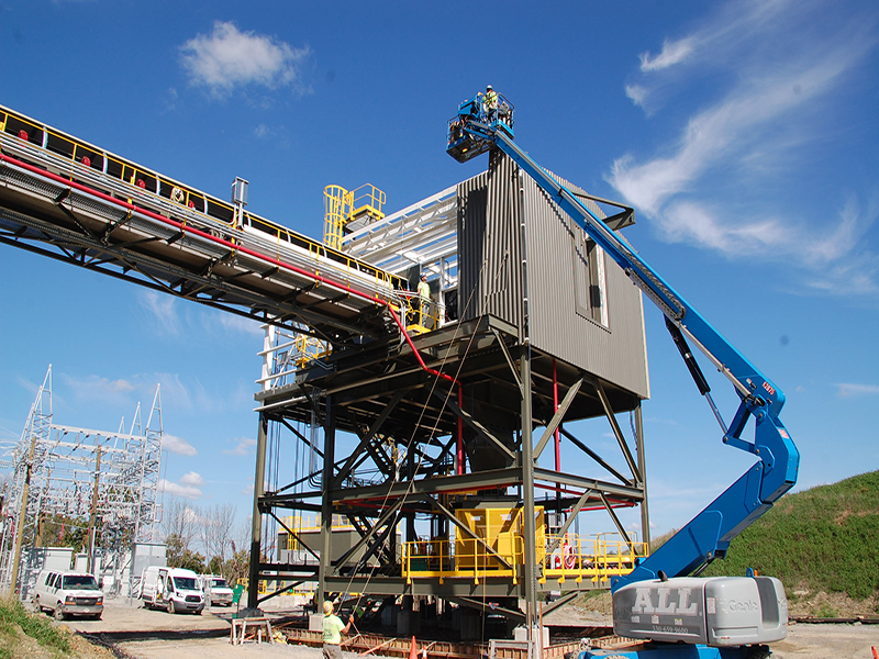 CONSOL Energy Refuse Area Conveyor Construction - Lincoln Contracting